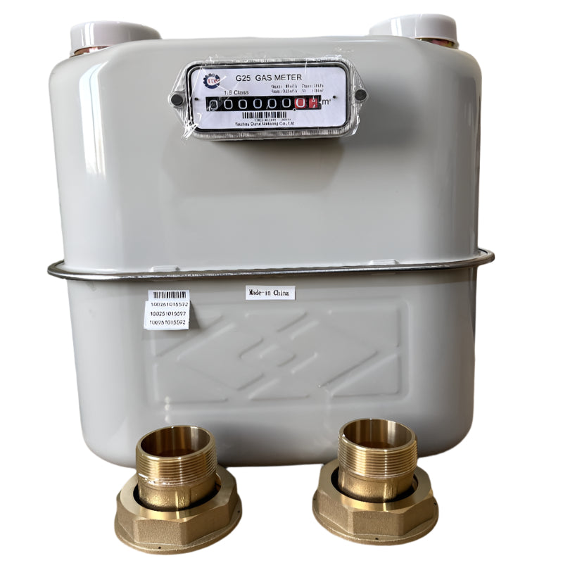 G25 Diaphragm Gas Meter 40m³ 0.5 Bar | TDM Industrial Use