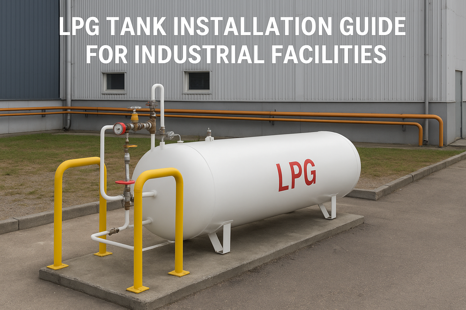 LPG Tank Installation Guide for Industrial Facilities